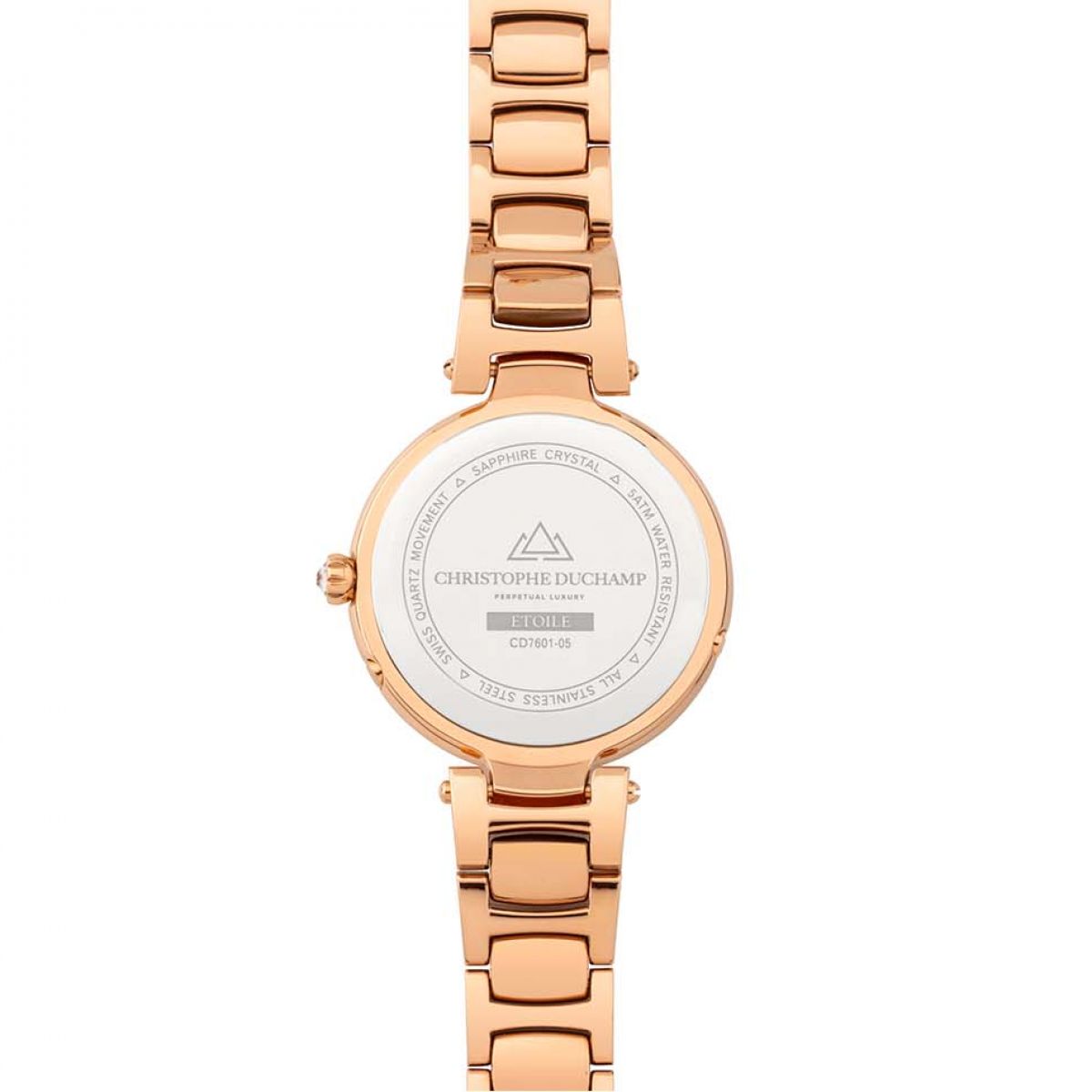 Christophe Duchamp Diamond Etoile dames Horloge 36mm CD7601-6 – Watch2Day