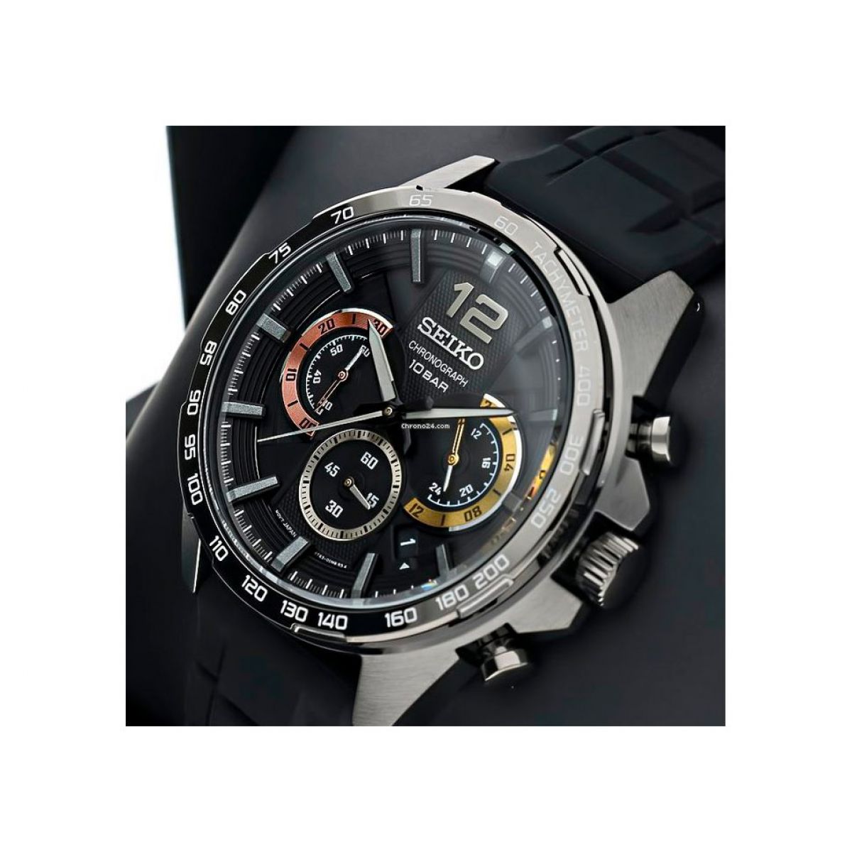 siliconen Seiko Chronograph | SSB349P1 – Watch2Day
