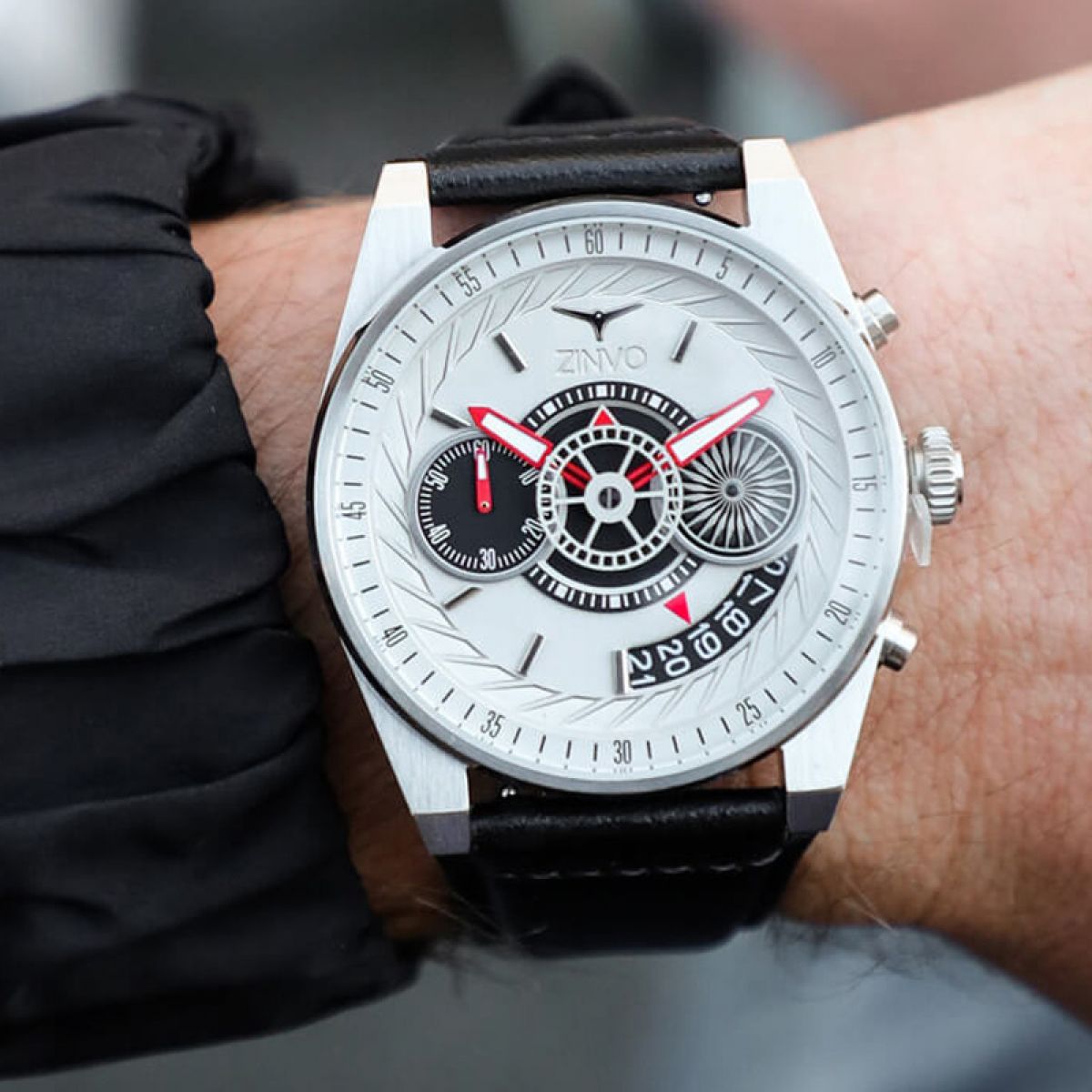 Zinvo Chronograph Silver Kopen? – Watch2Day